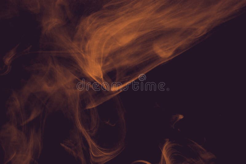 Fancy Colored Smoke. Curls and Clouds of Colored Smoke Stock Photo ...