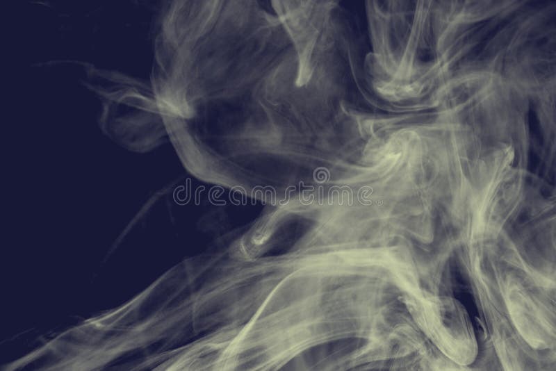 Fancy Colored Smoke. Curls and Clouds of Colored Smoke Stock Image ...