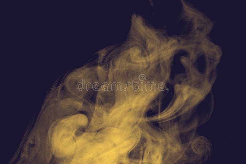 Fancy Colored Smoke. Curls and Clouds of Colored Smoke Stock Image ...