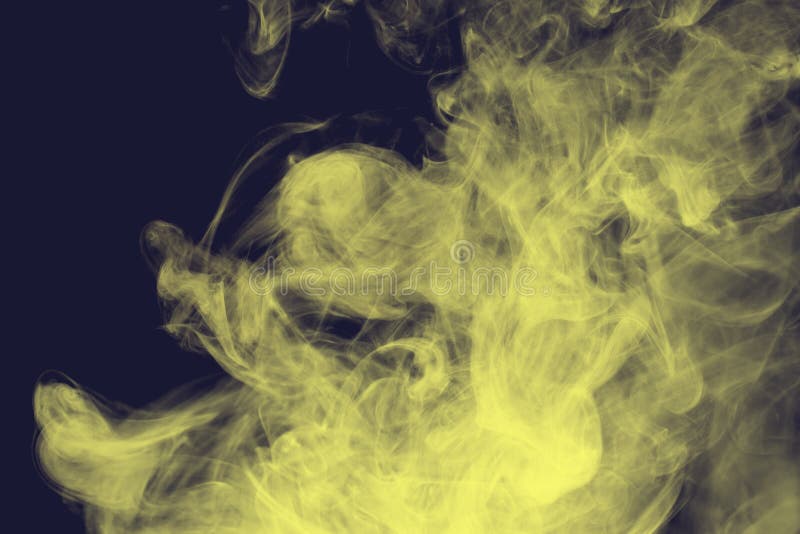 Fancy Colored Smoke. Curls and Clouds of Colored Smoke Stock Photo ...