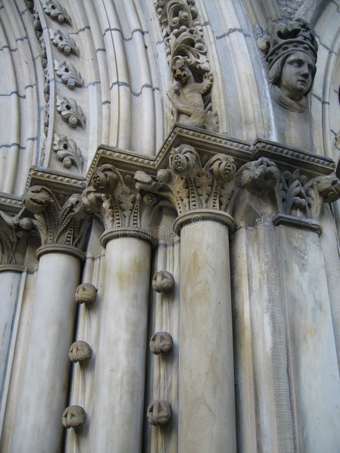 Fancy Columns stock photo. Image of history, court, entrance - 274106