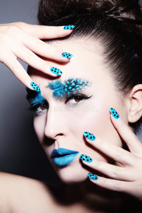 Fancy eyebrows stock photo. Image of girl, complexion - 79292196