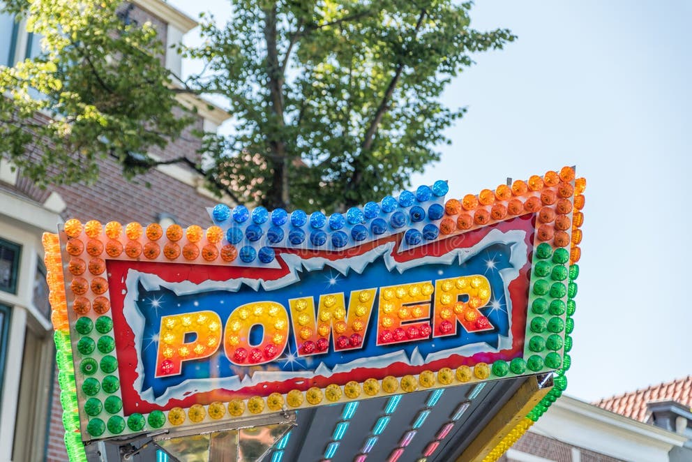 Fancy Fair Entertainment Attributes Signs for Banners and Text Stock ...