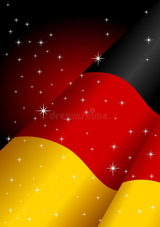 Fancy Flag_Germany stock vector. Illustration of national - 15129954