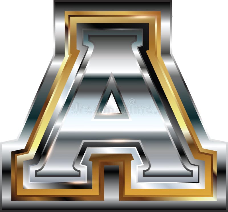 Fancy font Letter a stock vector. Illustration of alphabet - 100614231