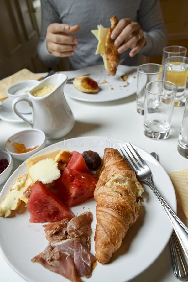 Fancy French breakfast stock photo. Image of sweet, france - 95244354