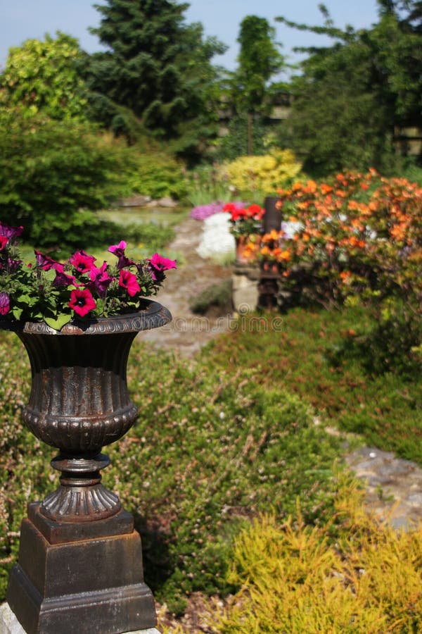 Fancy garden gate stock photo. Image of design, garden - 34793634
