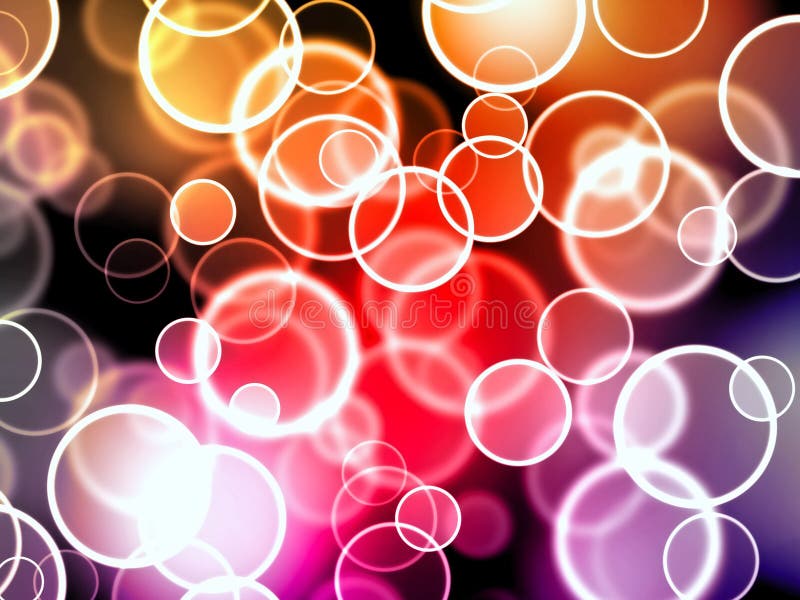 Fancy glowing balloons stock illustration. Illustration of flow - 6681426