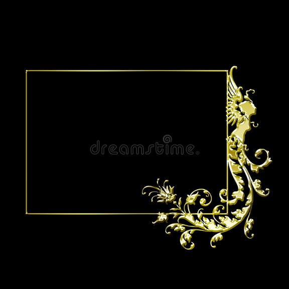Black Gold Fancy Backgrounds Stock Illustrations – 333 Black Gold Fancy ...