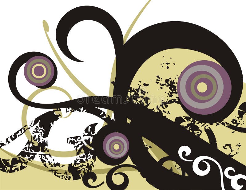 Fancy grunge background stock vector. Illustration of decoration - 2177625