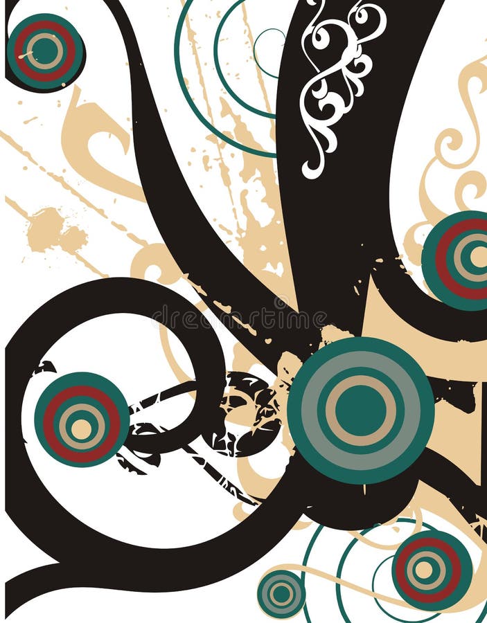 Fancy grunge background stock vector. Illustration of decoration - 2177625