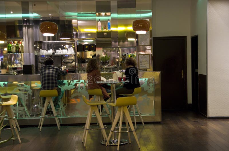 Fancy hotel bar editorial stock photo. Image of alcohol - 106878113