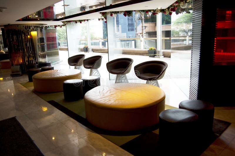Fancy hotel lobby stock image. Image of furniture, sofa - 39415937