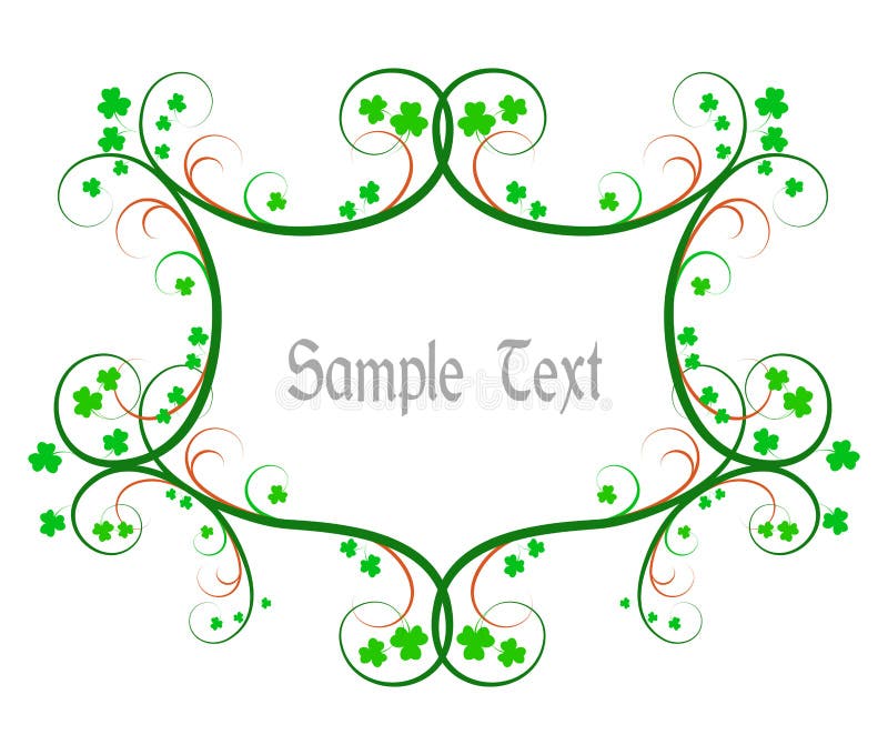 3+ Fancy irish shamrock frame Free Stock Photos - StockFreeImages