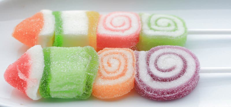 Fancy Jelly stock image. Image of thai, fancy, kanom - 43890295