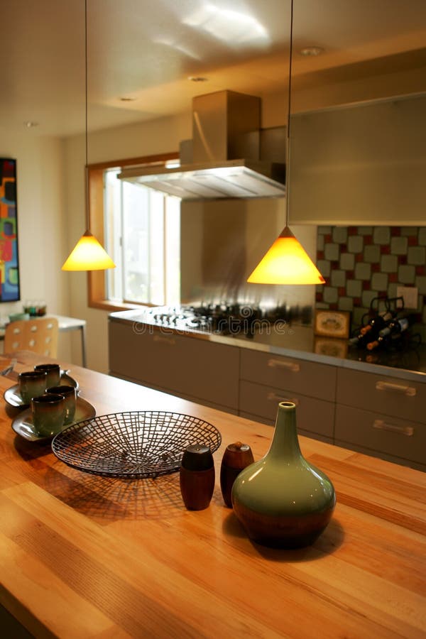 Fancy kitchen stock image. Image of residential, kitchen - 3358645