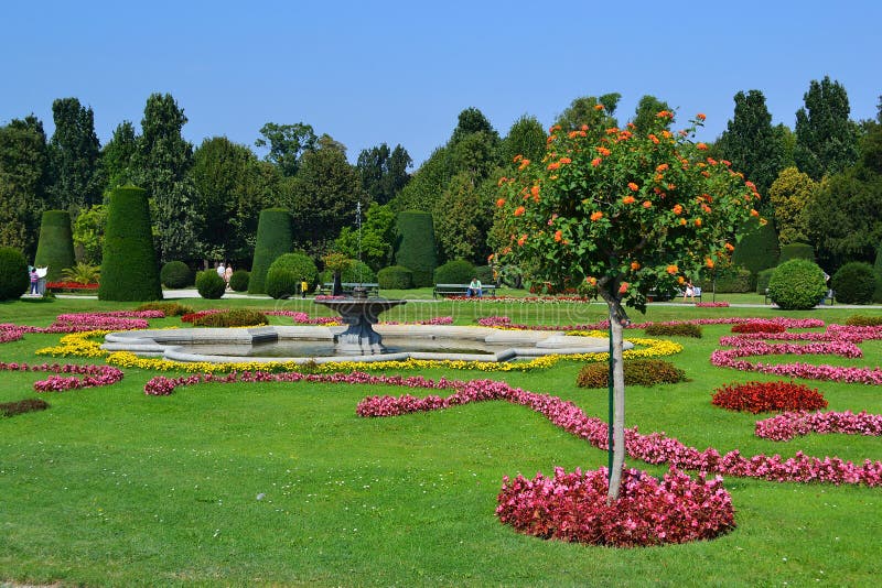 A fancy landscaped park stock image. Image of green, nature - 26546441