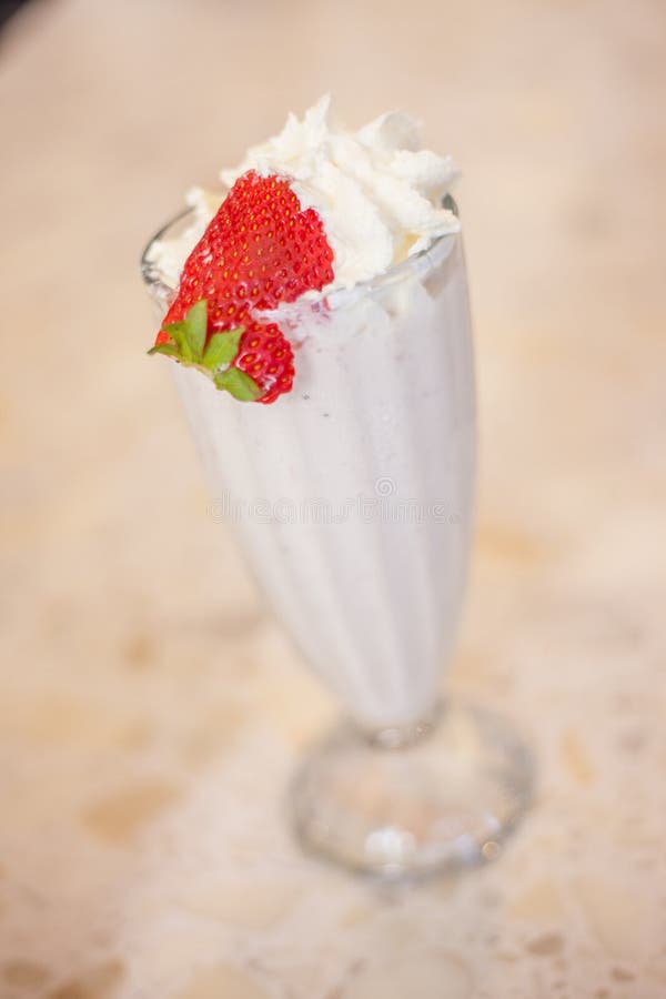 Milk shake stock image. Image of cocktails, fries, candy - 189061219