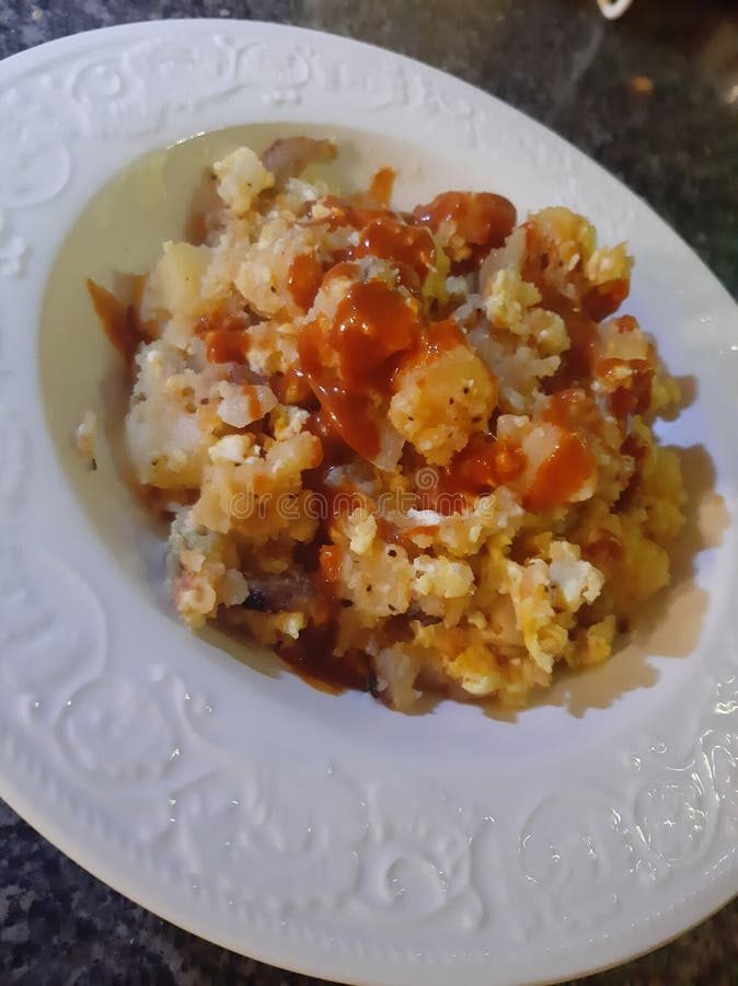 Fancy morning breakfast stock photo. Image of fish, baking - 229675812