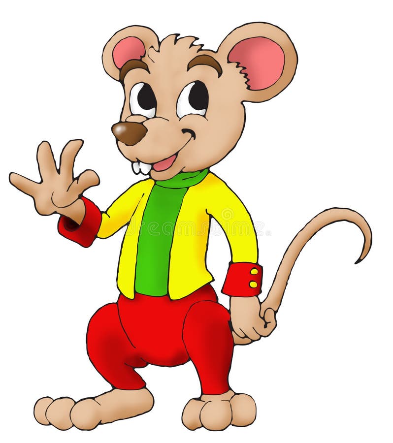 Toon mouse stock illustration. Illustration of generated - 3452582