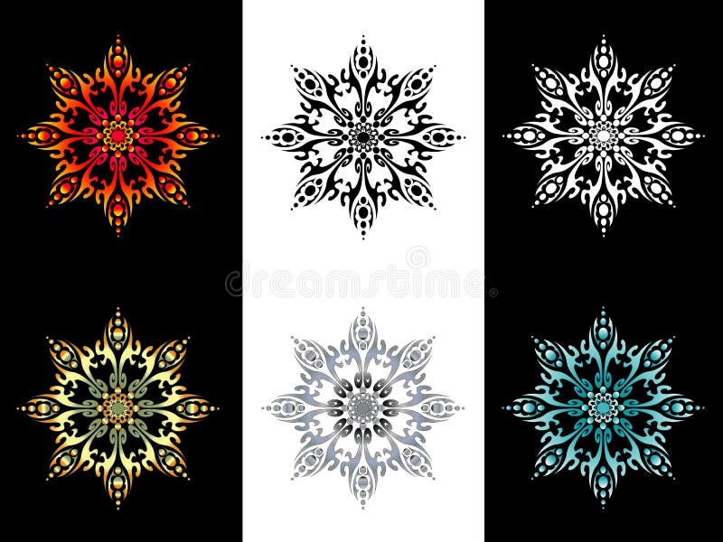 Fancy Ornamental Art 26 stock illustration. Illustration of elements ...