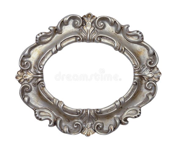 Fancy Oval Frame stock image. Image of ornate, simple - 270804131