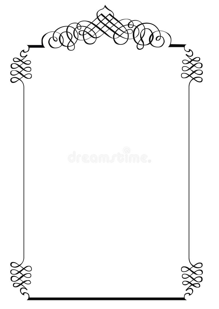 Page Borders Rectangle Stock Illustrations – 771 Page Borders Rectangle ...