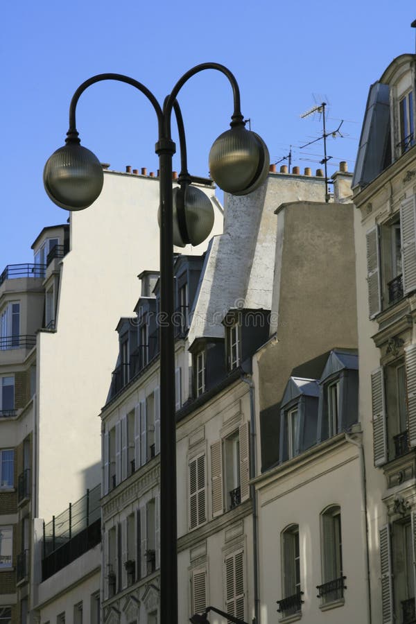 Fancy Parisian Neighborhoods Stock Photo - Image of exterior, street ...