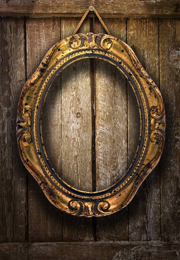 Fancy photo frame stock image. Image of distressed, gold - 11839069