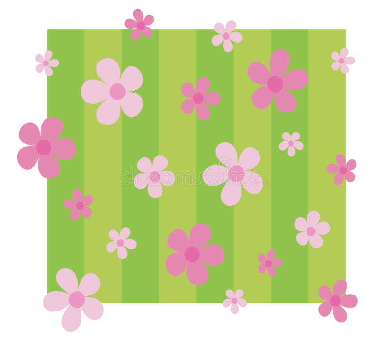 Fancy Floral Background Flowers