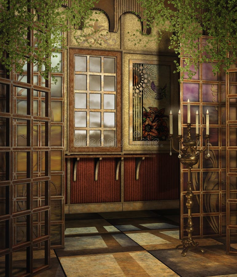 Heart throne stock illustration. Illustration of brown - 13716680