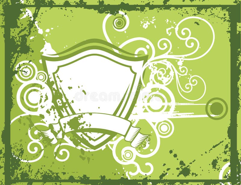 Fancy shield background stock vector. Illustration of background - 2323129