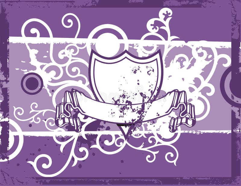 Fancy shield background stock vector. Illustration of border - 2323128