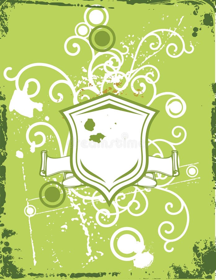 Fancy shield background stock vector. Illustration of background - 2323129