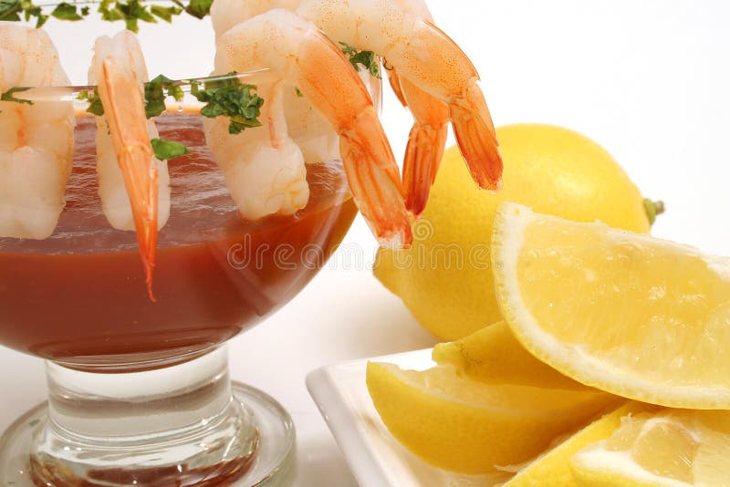 Fancy shrimp cocktail stock image. Image of delicious - 2374671