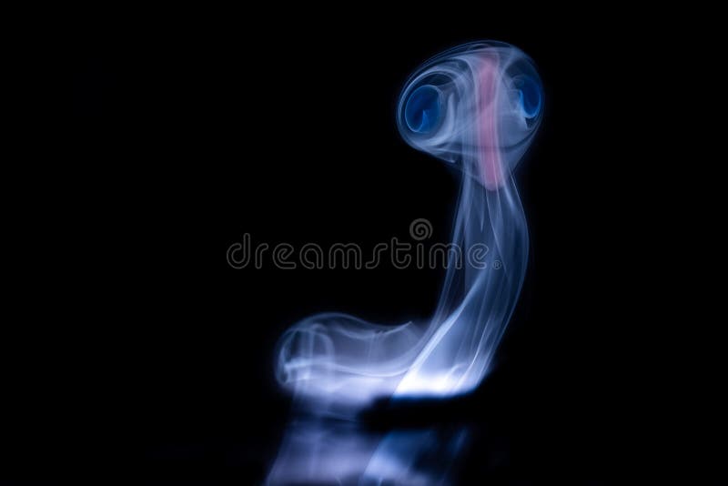 Fancy smoke stock photo. Image of figures, abstraction - 91582252