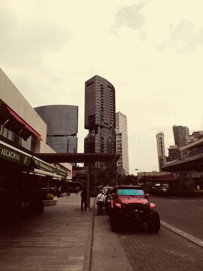 Fancy Strip Street in Guadalajara Mexico Editorial Stock Image - Image ...