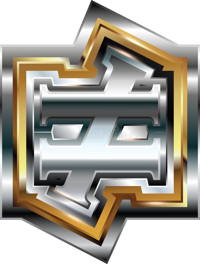 Fancy symbol stock vector. Illustration of reflection - 100614700