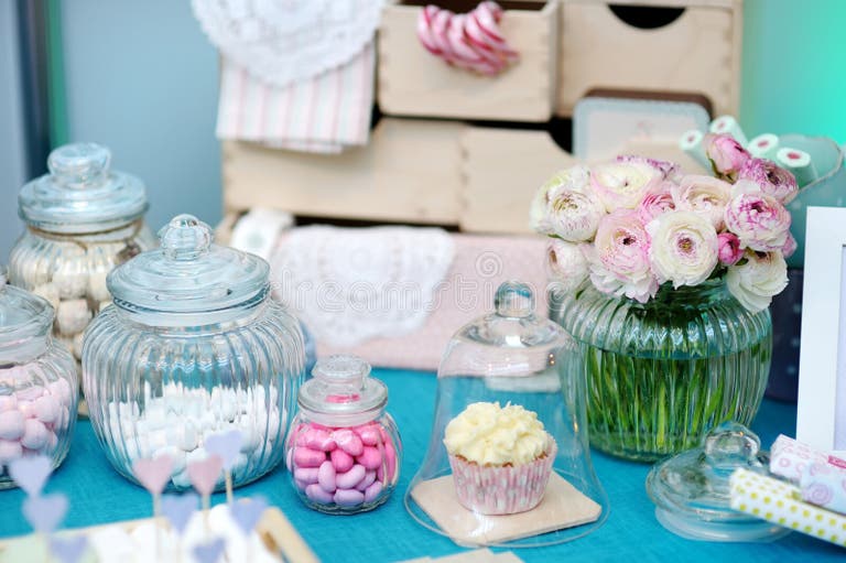 Fancy table set stock photo. Image of fairy, fondant - 23415638