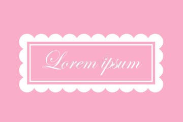 Decorative Fancy Text Box Stock Illustrations – 109 Decorative Fancy ...