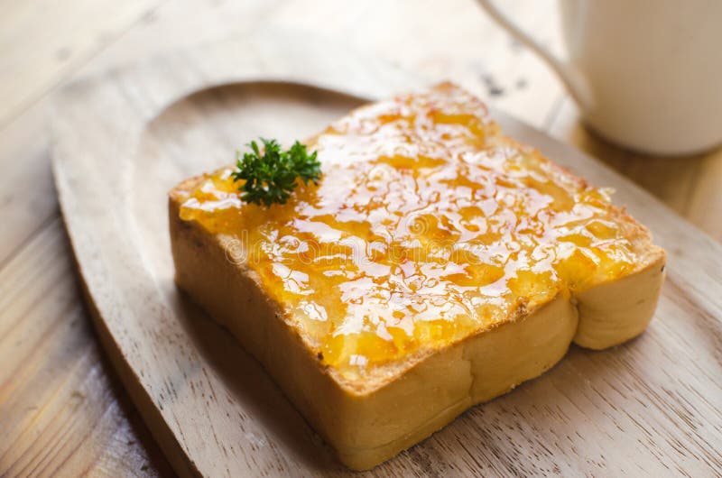 Fancy toast stock image. Image of cornflake, food, dish - 71654123