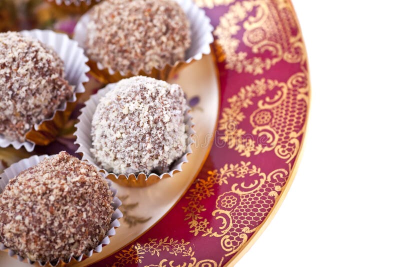 Fancy Truffles stock photo. Image of rolled, tasty, candies - 22685692