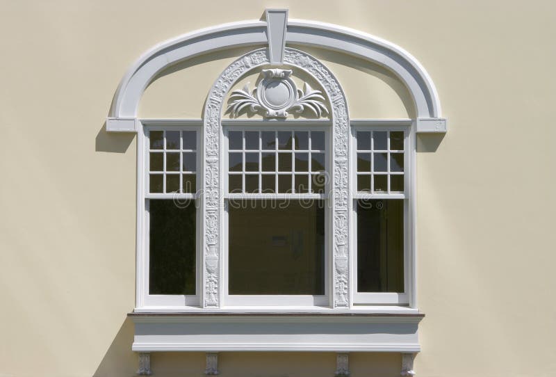 Arched Window stock photo. Image of sunny, decor, pane - 817996