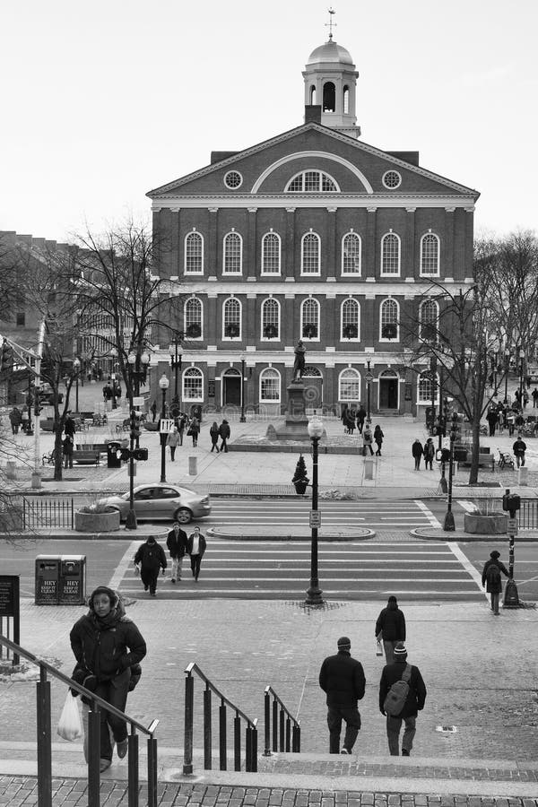 The Faneuil Hall editorial photography. Image of building - 28959432
