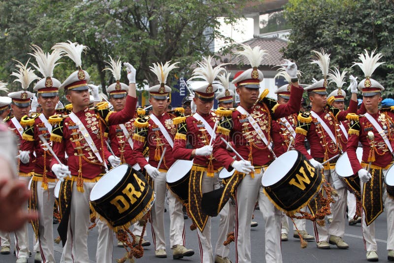 Fanfara NUOVA fotografia editoriale. Immagine di fasce - 44749957