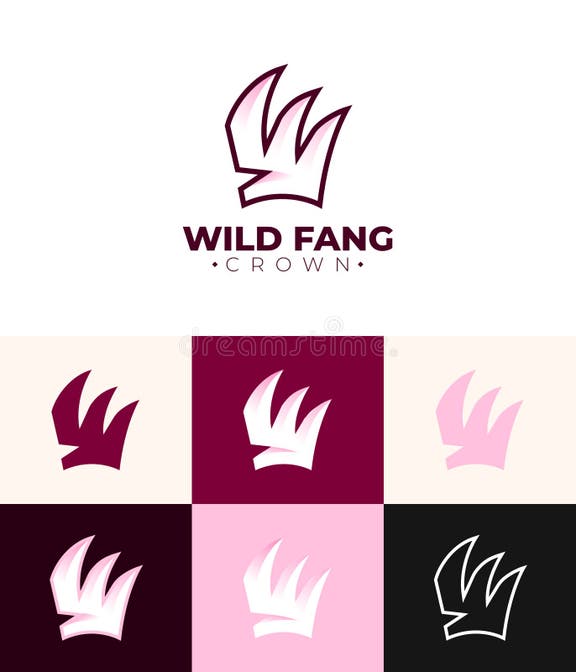 Fangs logo design stock vector. Illustration of brand - 253138377