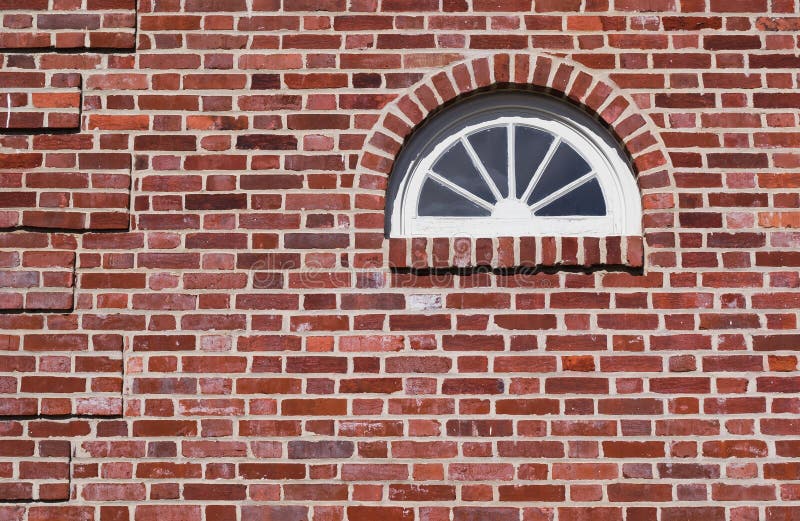 Fanlight Window in Historic Home Stock Image - Image of wooden, header ...