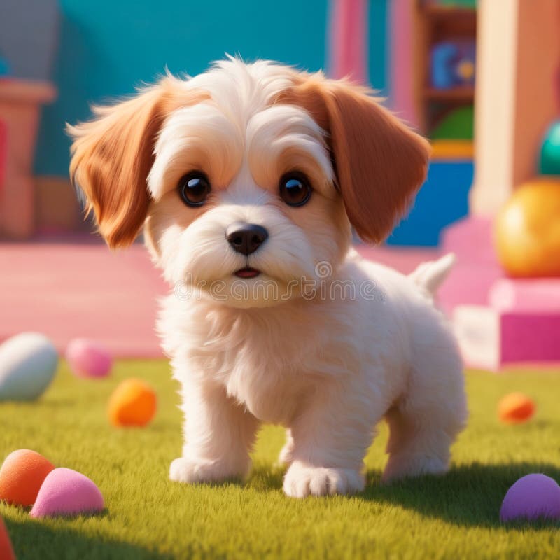 Fanny puppy stock illustration. Illustration of breed - 301936409