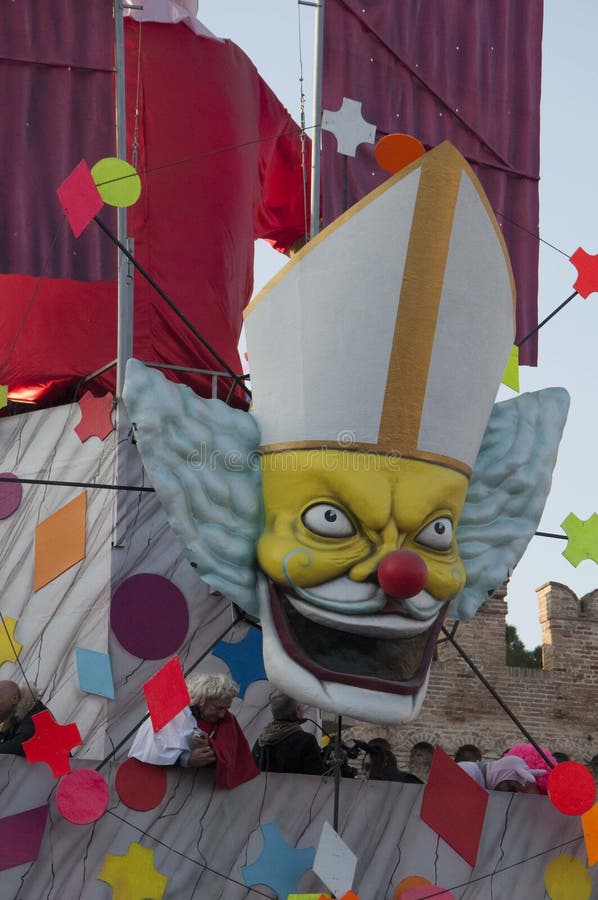 Fano 2017 Carnival mask editorial stock image. Image of italian - 99623529