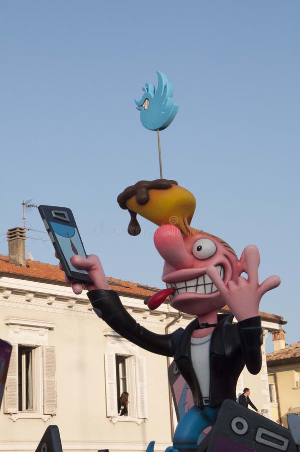 Fano 2017 Carnival mask editorial image. Image of tradition - 99623800